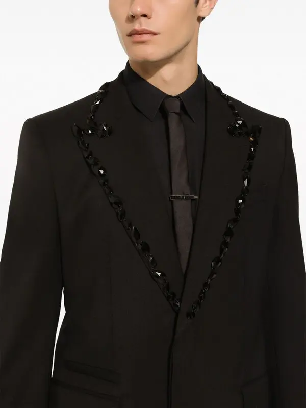 Dolce & Gabbana Metal Tie Clip - Silver