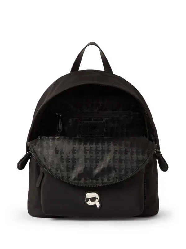 Karl Lagerfeld Ikon Appliqué Backpack