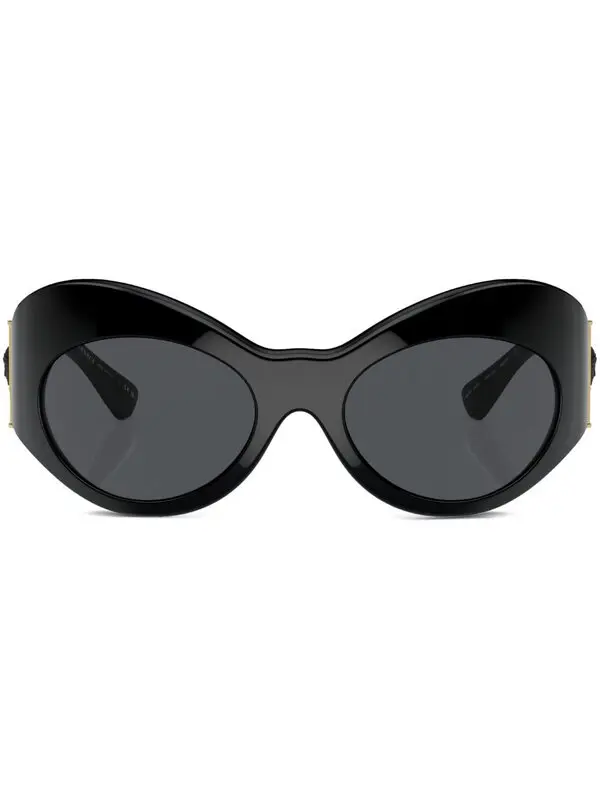 Versace Cat-eye Frame Sunglasses - Black