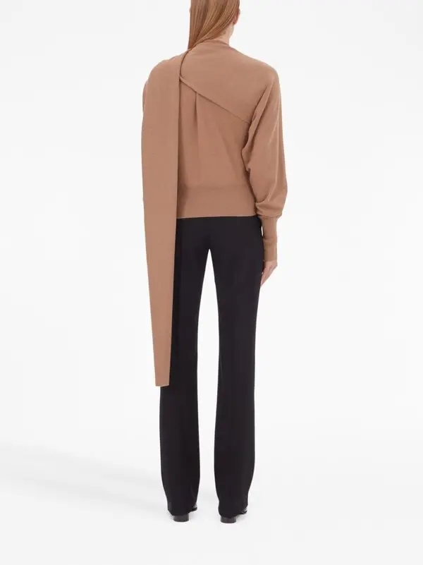 FERRAGAMO Cashmere Scarf Pullover