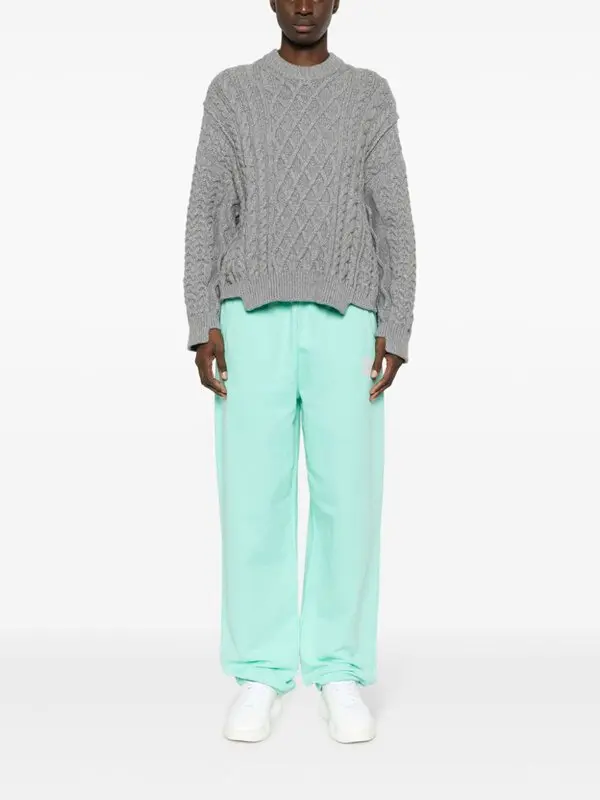 OBJECTS IV LIFE Logo-print Track Pants - Green