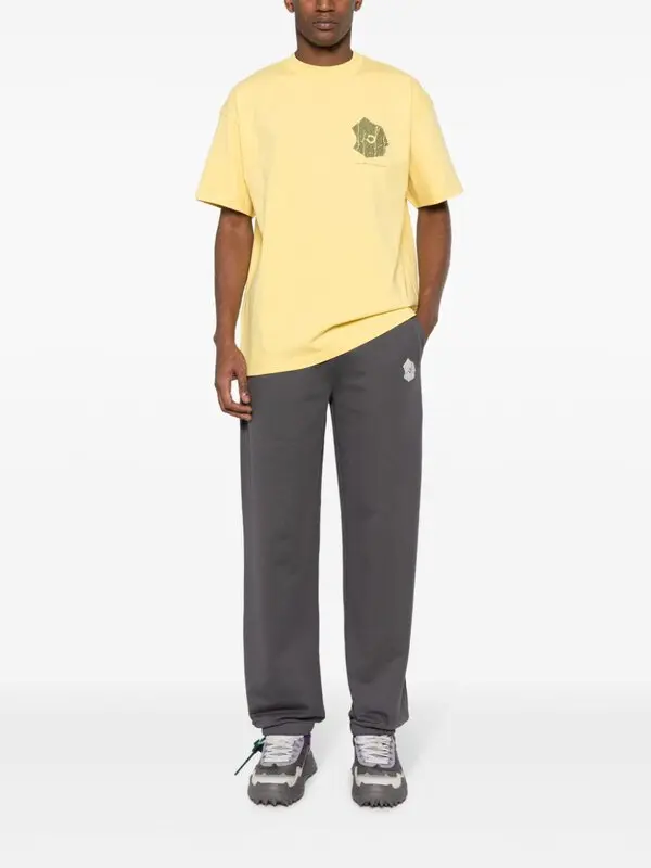 OBJECTS IV LIFE Logo-print Cotton Track Pants