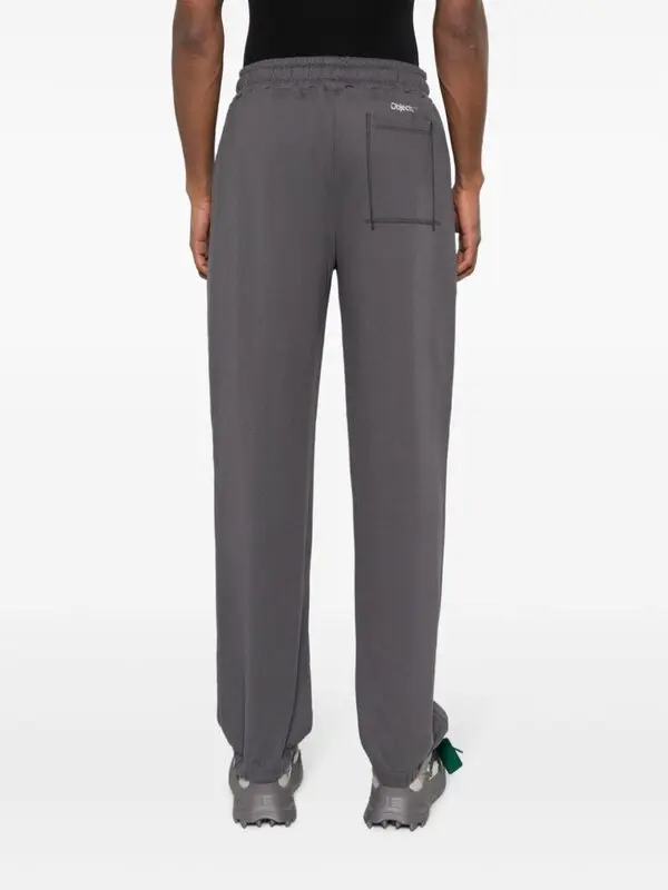OBJECTS IV LIFE Logo-print Cotton Track Pants