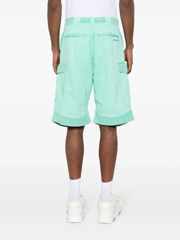 OBJECTS IV LIFE Organic Cotton Cargo Shorts - Green