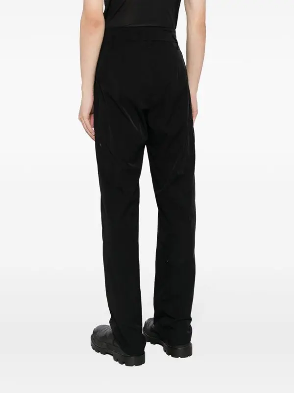 POST ARCHIVE FACTION Zip-detail High-waist Trousers