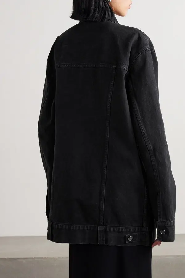 Khaite Ross Oversized Denim Trucker Jacket