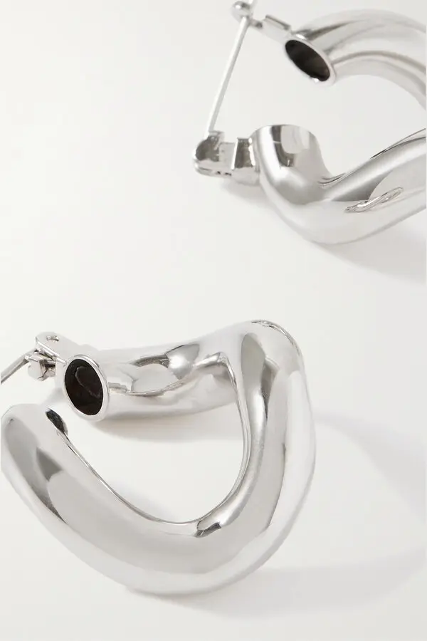 LAURA LOMBARDI Mini Anima Hoop Earrings