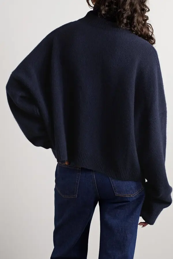 THE ROW Ezio Wool And Cashmere-blend Turtleneck Sweater