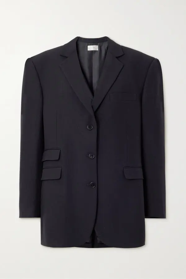 THE ROW Ule Oversized Woven Blazer