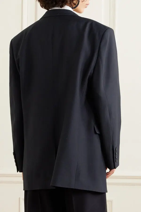 THE ROW Ule Oversized Woven Blazer