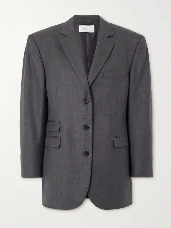 THE ROW Ule Wool-twill Blazer