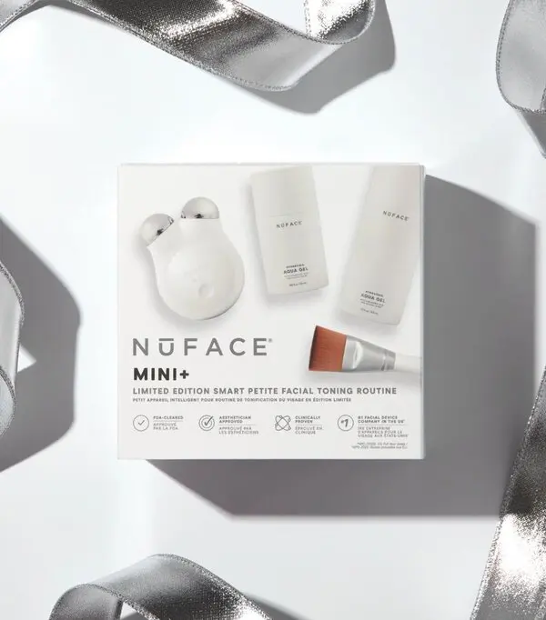 NUFACE Mini+ Smart Advanced Facial Toning Routine Set