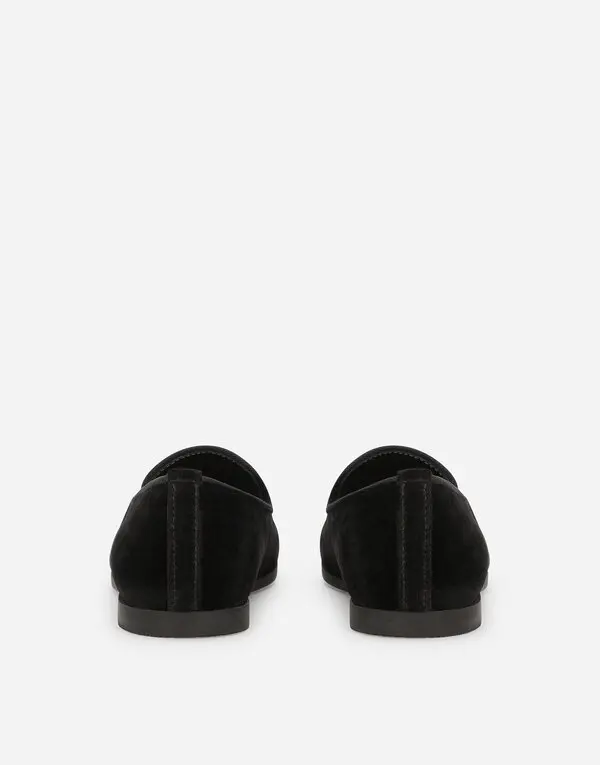 Dolce & Gabbana Velvet Slippers