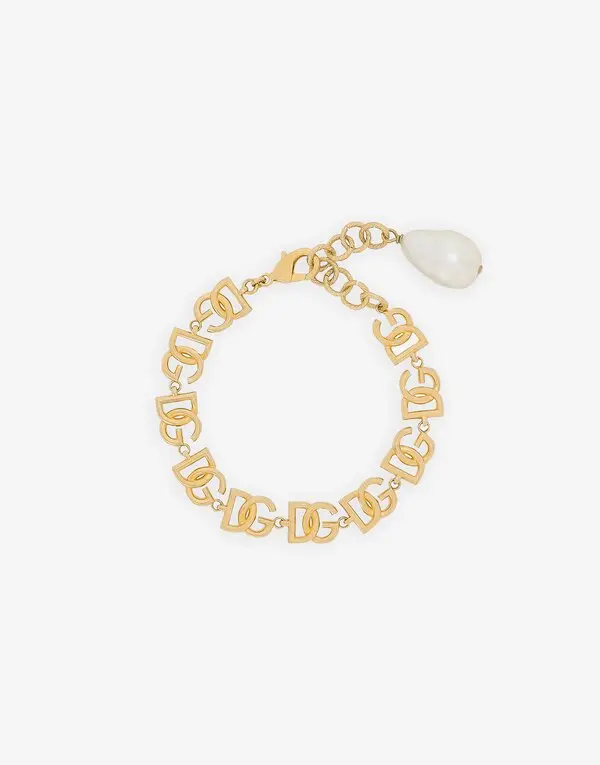 Dolce & Gabbana Dg Logo Bracelet - Gold