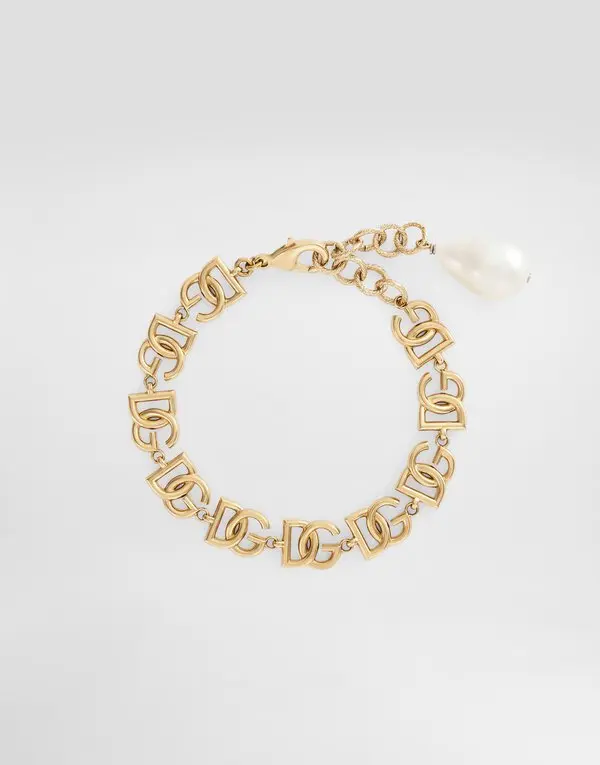 Dolce & Gabbana Dg Logo Bracelet - Gold