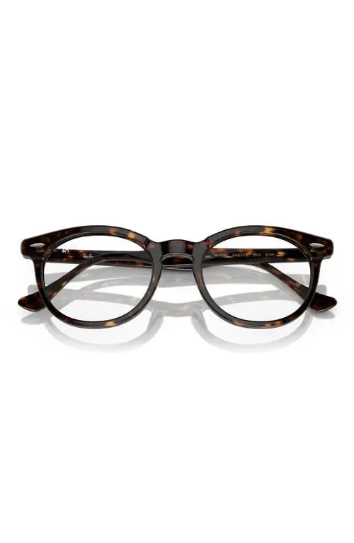Ray-ban Eagle Eye Square Eyeglasses - Havana