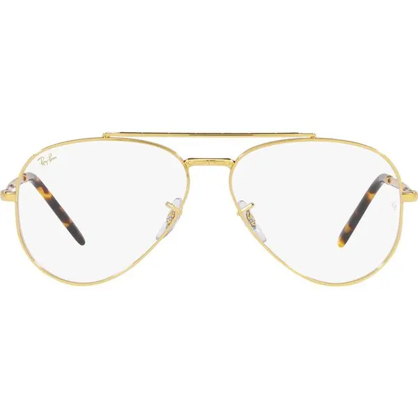Ray-ban 55mm Pilot Aviator Eyeglasses - Yellow