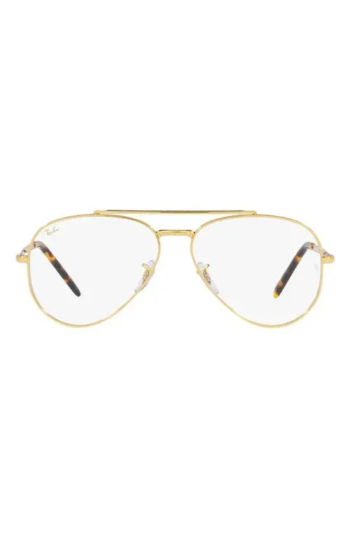Ray-ban Aviator Optical Glasses - Yellow