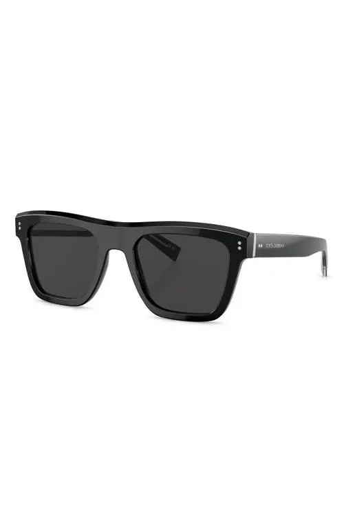 Dolce & Gabbana 52mm Square Sunglasses