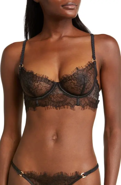 Bluebella Camelia Mesh & Lace Underwire Bra