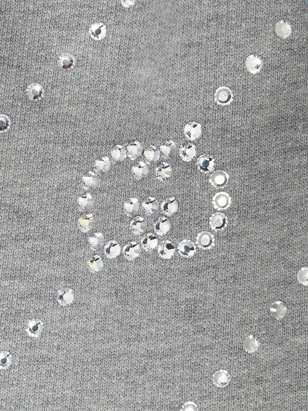 Gucci Crystal-embellished Interlocking G Mini Skirt
