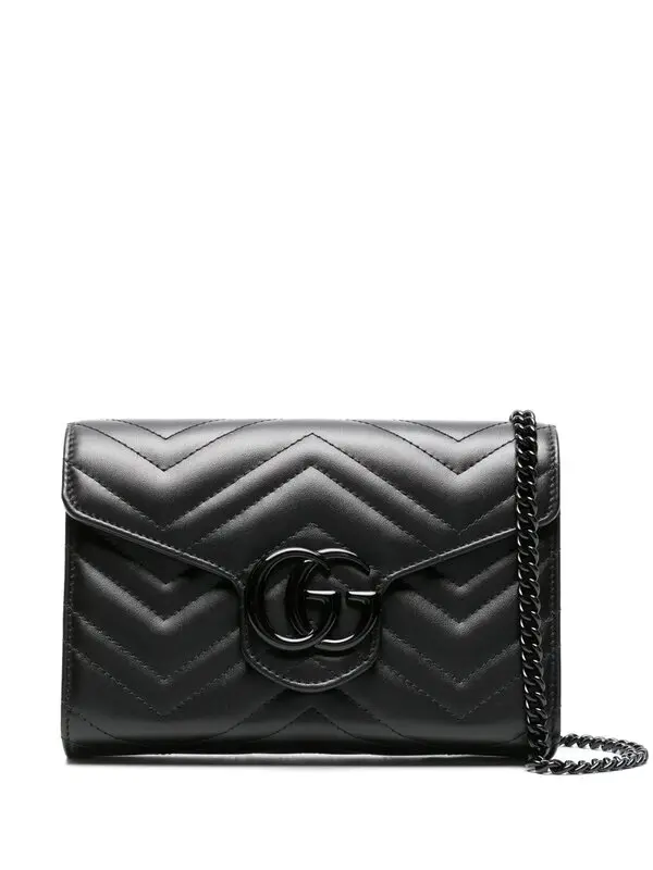 Gucci Gg Marmont Mini Leather Shoulder Bag