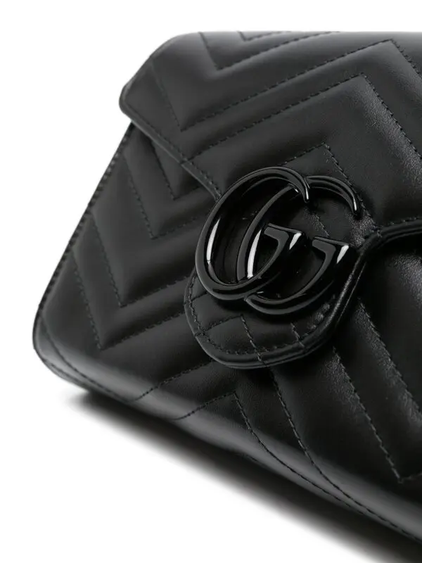 Gucci Gg Marmont Mini Leather Shoulder Bag