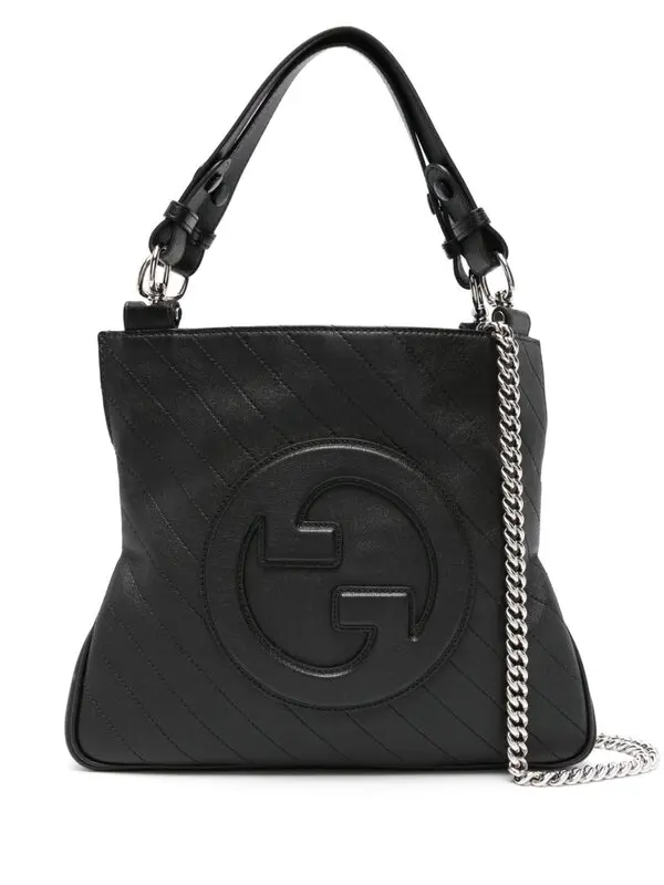 Gucci Blondie Small Shoulder Bag - Black | Editorialist
