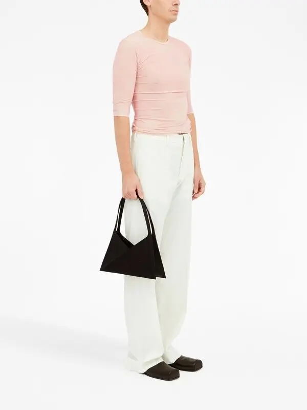 MAISON MARGIELA Triangle Leather Shoulder Bag
