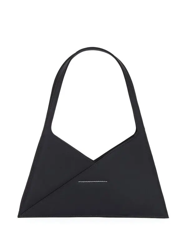 MAISON MARGIELA Triangle Leather Shoulder Bag