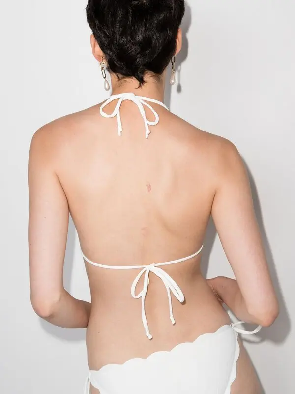 Marysia Broadway Scalloped Bikini Top