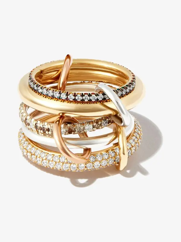 SPINELLI KILCOLLIN 18k Yellow Nexus Diamond Ring