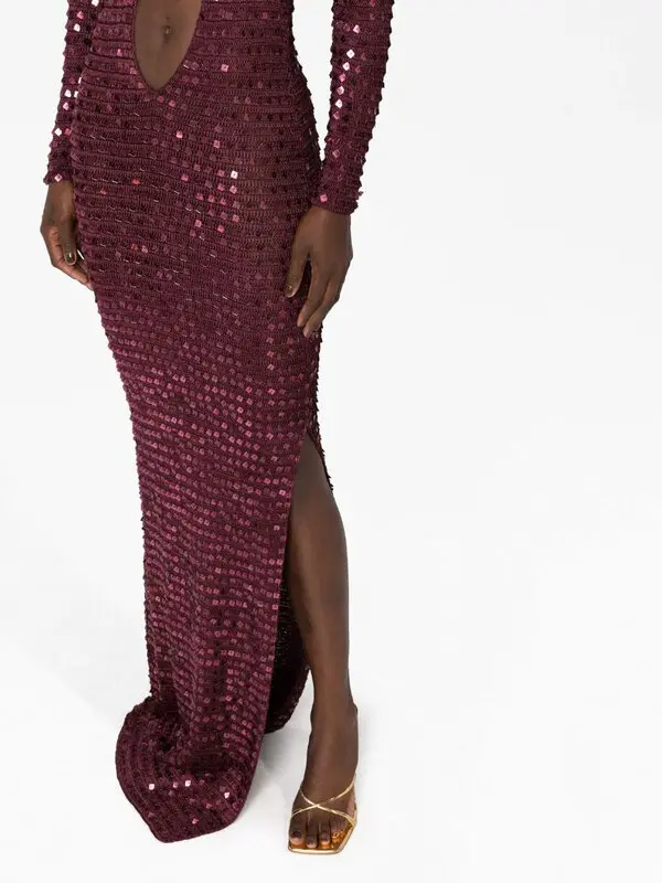 aya muse pink dress Onda maxi dress in pink - Aya Muse