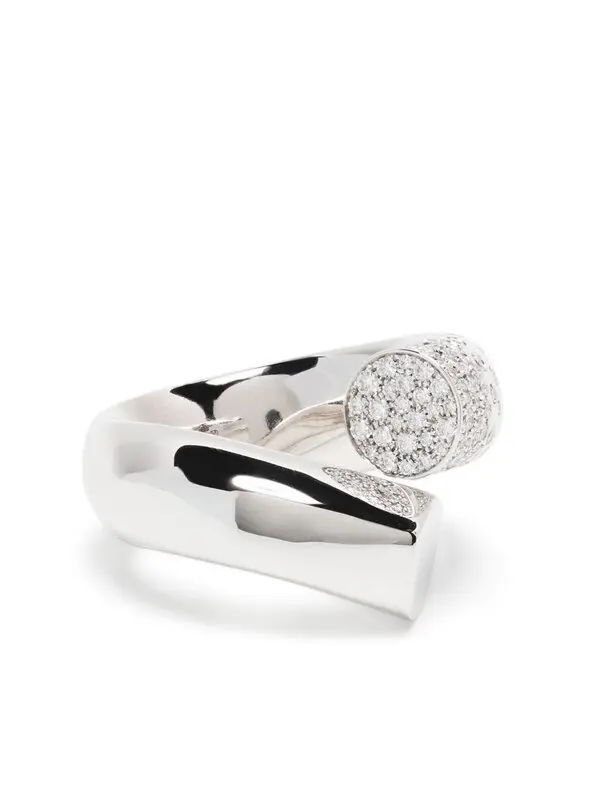 TABAYER 18k White Gold Oera Diamond Ring