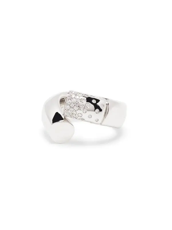 TABAYER 18k White Gold Oera Diamond Ring