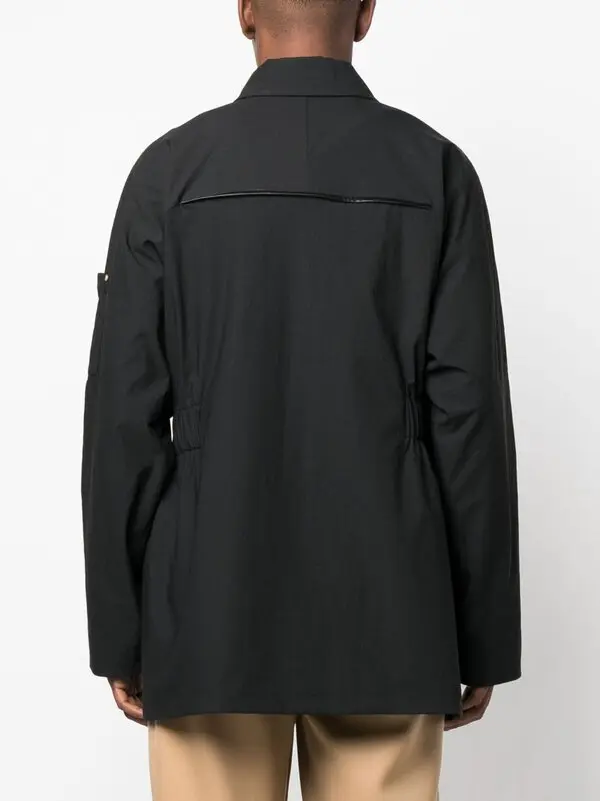 Kiko Kostadinov Mcnamara Uniform Jacket - Black | Editorialist
