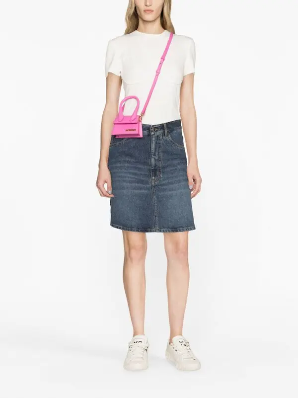 Jacquemus Le Chiquito Moyen Leather Top Handle Bag