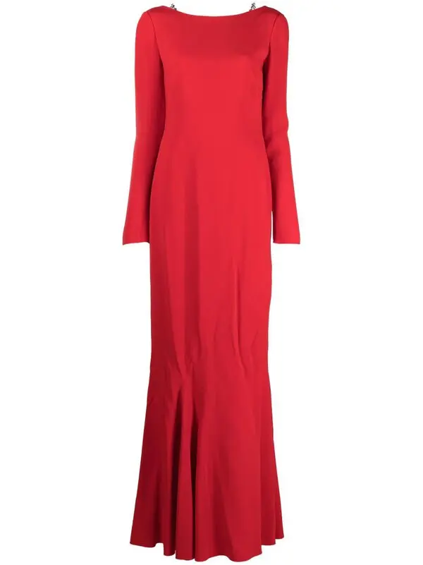 Givenchy Chain-link Detail Maxi Dress