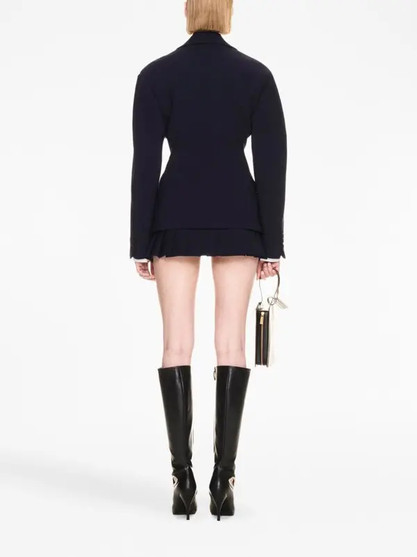Off-White Single-breasted Wool Blazer