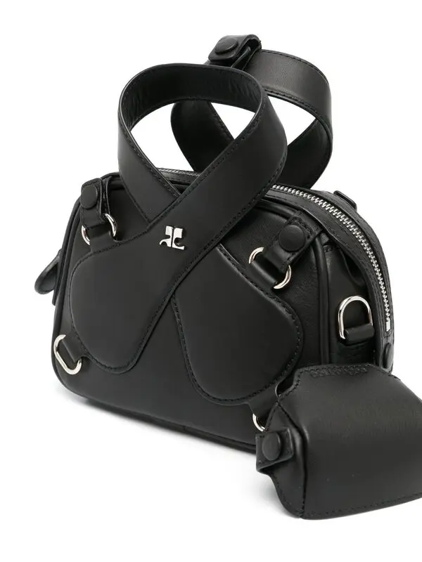 COURREGES Loop Leather Mini Bag
