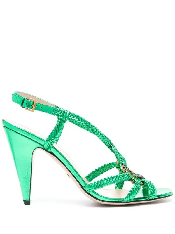 Gucci Gg Crystal-embellished Sandals