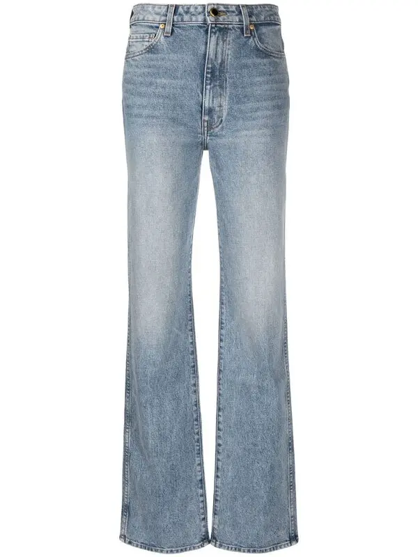 Khaite The Danielle Straight-leg Jeans