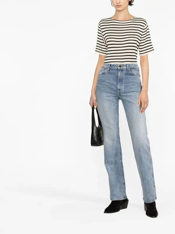 Khaite The Danielle Straight-leg Jeans