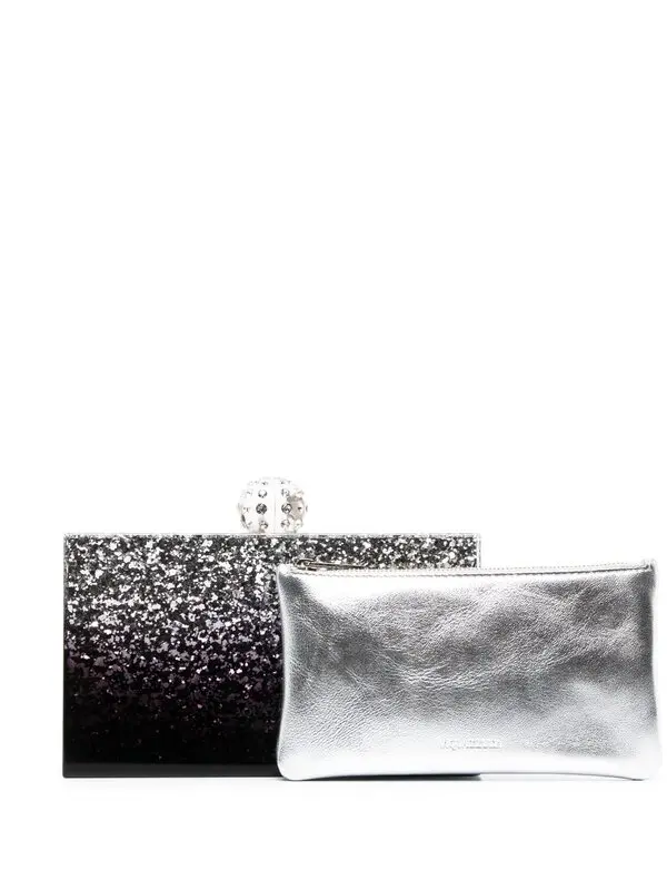 AQUAZZURA Tequila Crystal Clutch