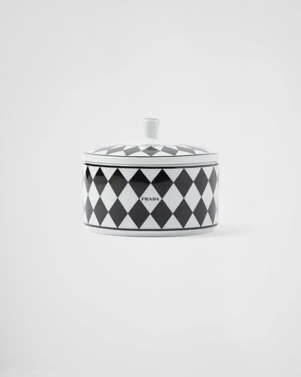 Prada Checkerboard Porcelain Box