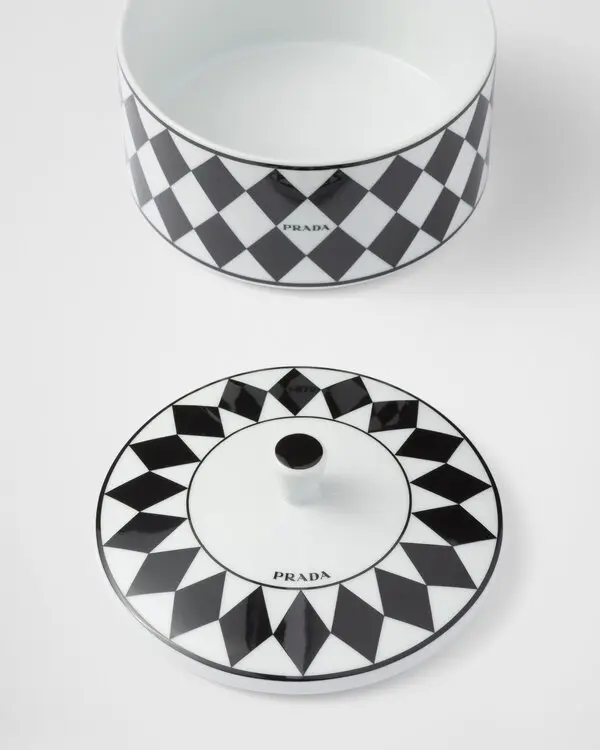 Prada Checkerboard Porcelain Box