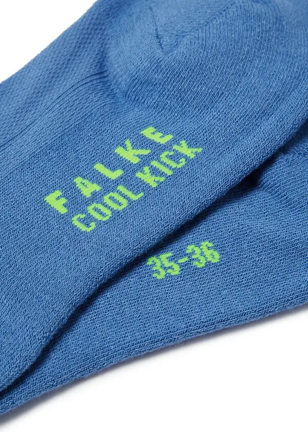 Falke Cool Kick Jersey Trainer Socks - Light Blue