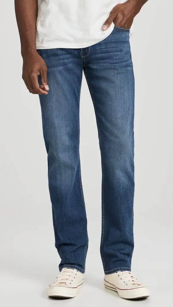 Paige Normandie Transcend Straight Jeans - Birch