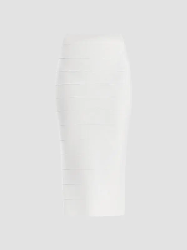 Herve Leger Icon Bandage Pencil Midi-skirt