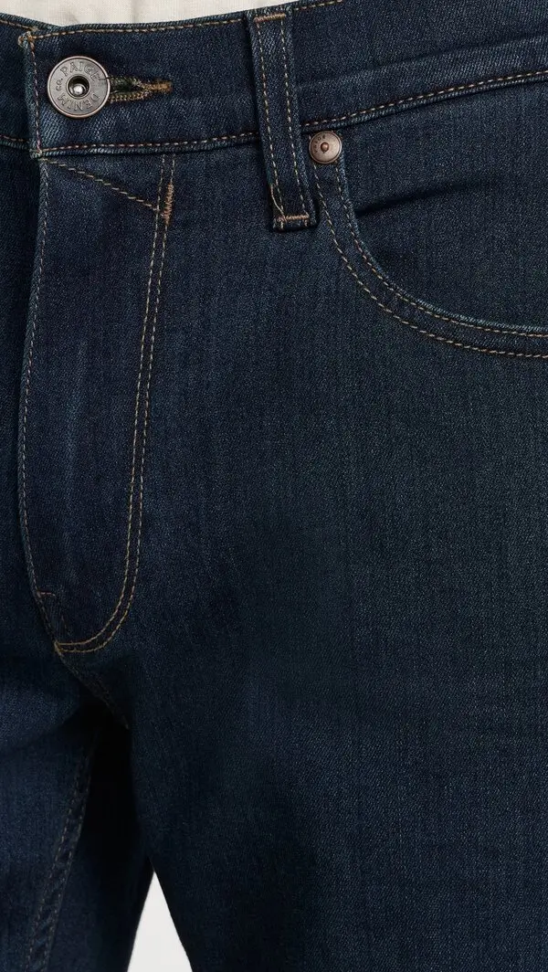 Paige Normandie Transcend Straight Jeans - Cellar